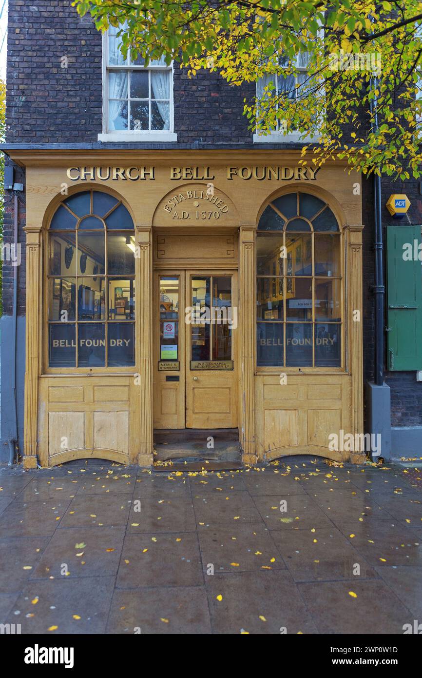 Whitechapel Bell Foundry Stock Photo - Alamy