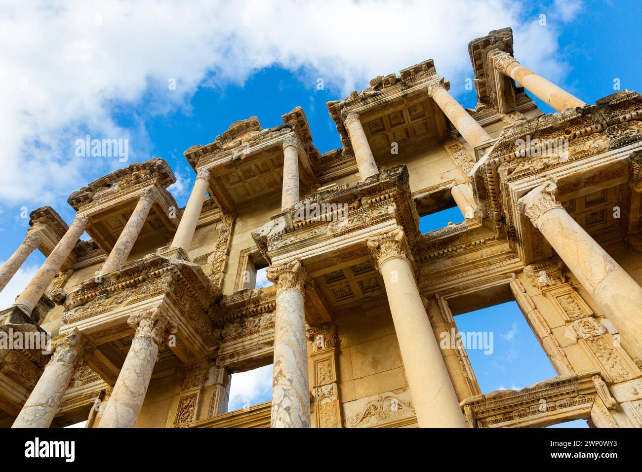 Library celsus ephesus greek inscription hi-res stock photography and ...
