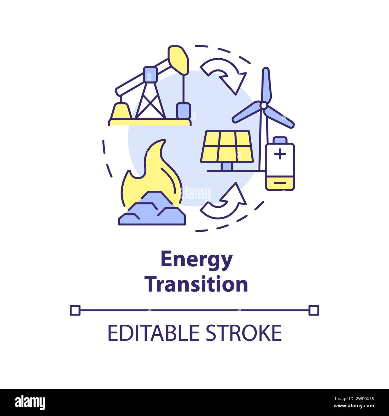 Energy transition multi color concept icon Stock Vector Image & Art - Alamy Energy transition multi color concept icon Stock Vector Image & Art - Alamy