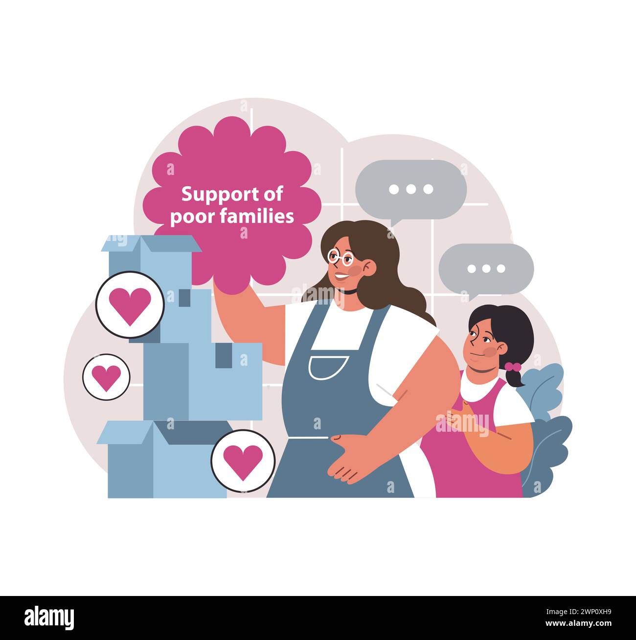 Child care initiative Stock Vector Images - Alamy