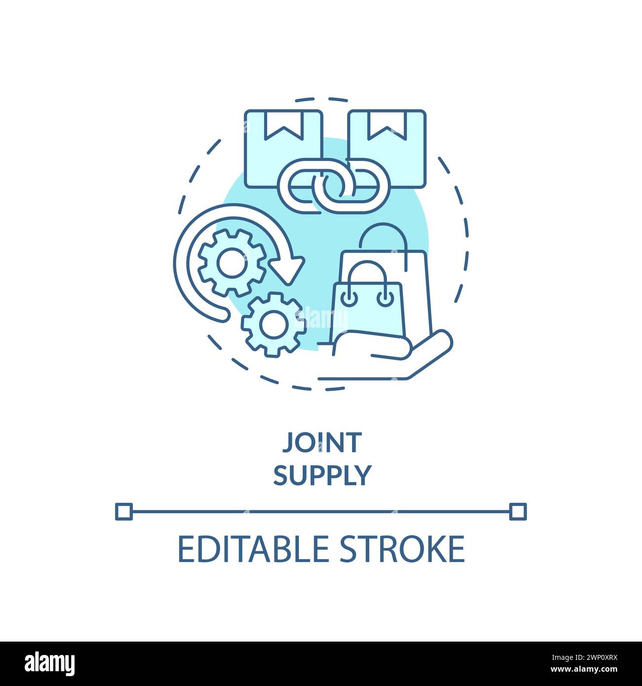 Interconnected supply Stock Vector Images - Alamy
