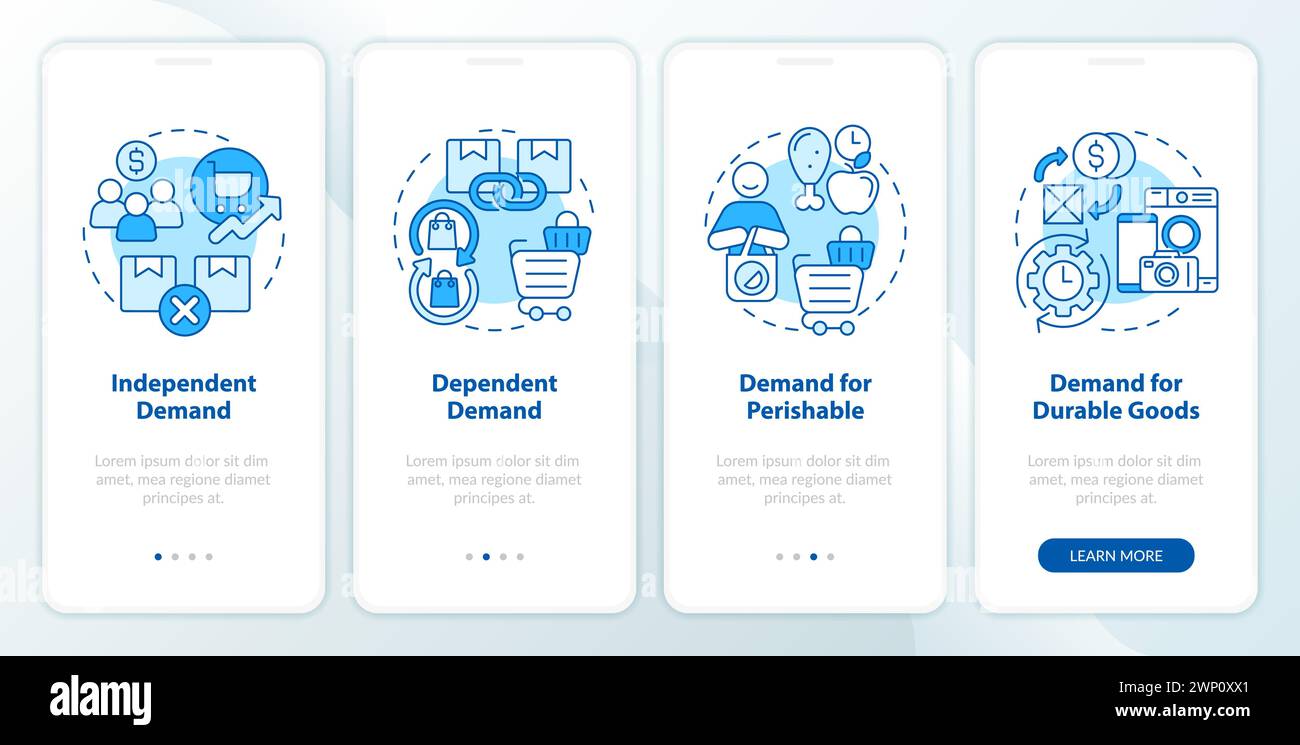 Demand modeling Stock Vector Images - Alamy