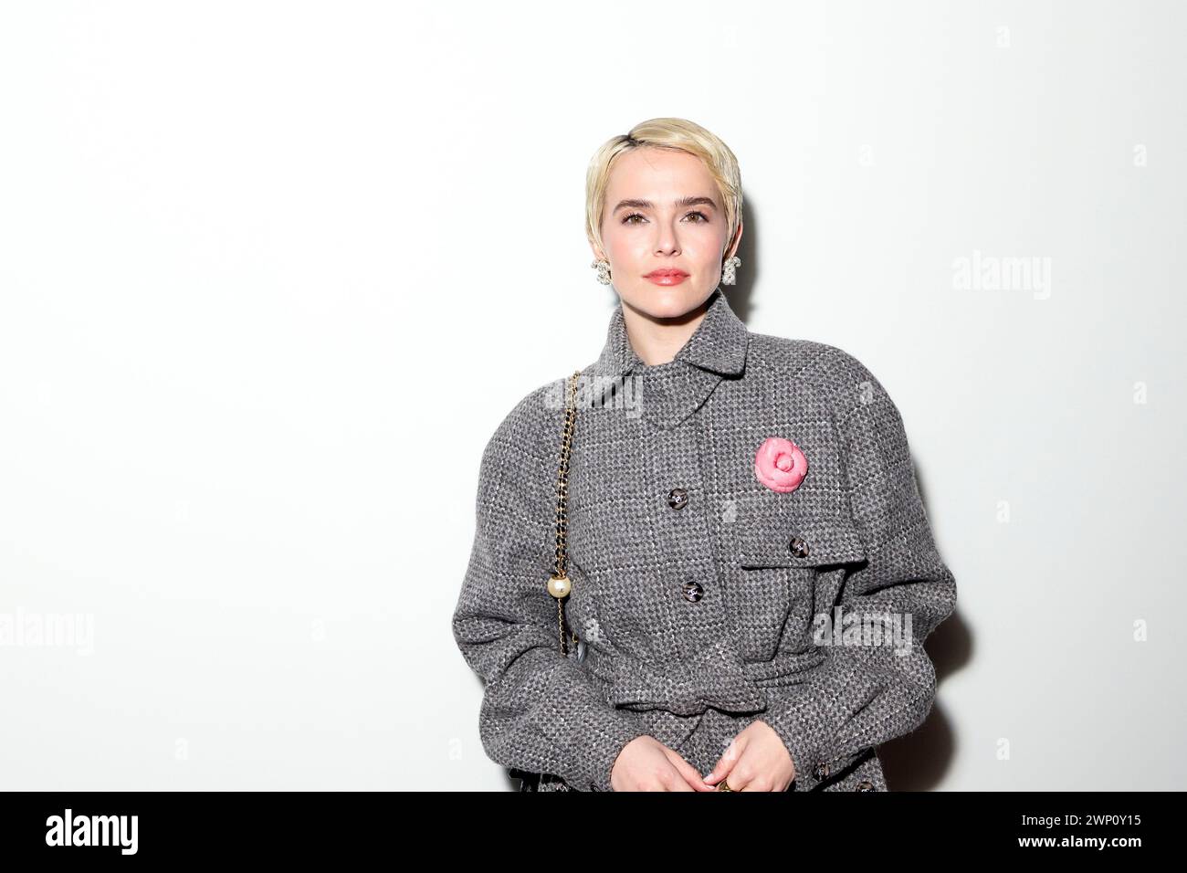 Zoey Deutch attends the Chanel Fall/Winter 2024-2025 ready-to-wear ...