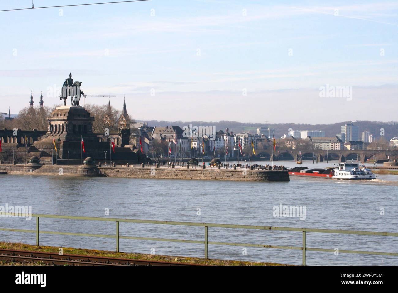 Kaiser-Wilhelm-Denkmal am Deutschen Eck Das Kaiser-Wilhelm-Denkmal am ...