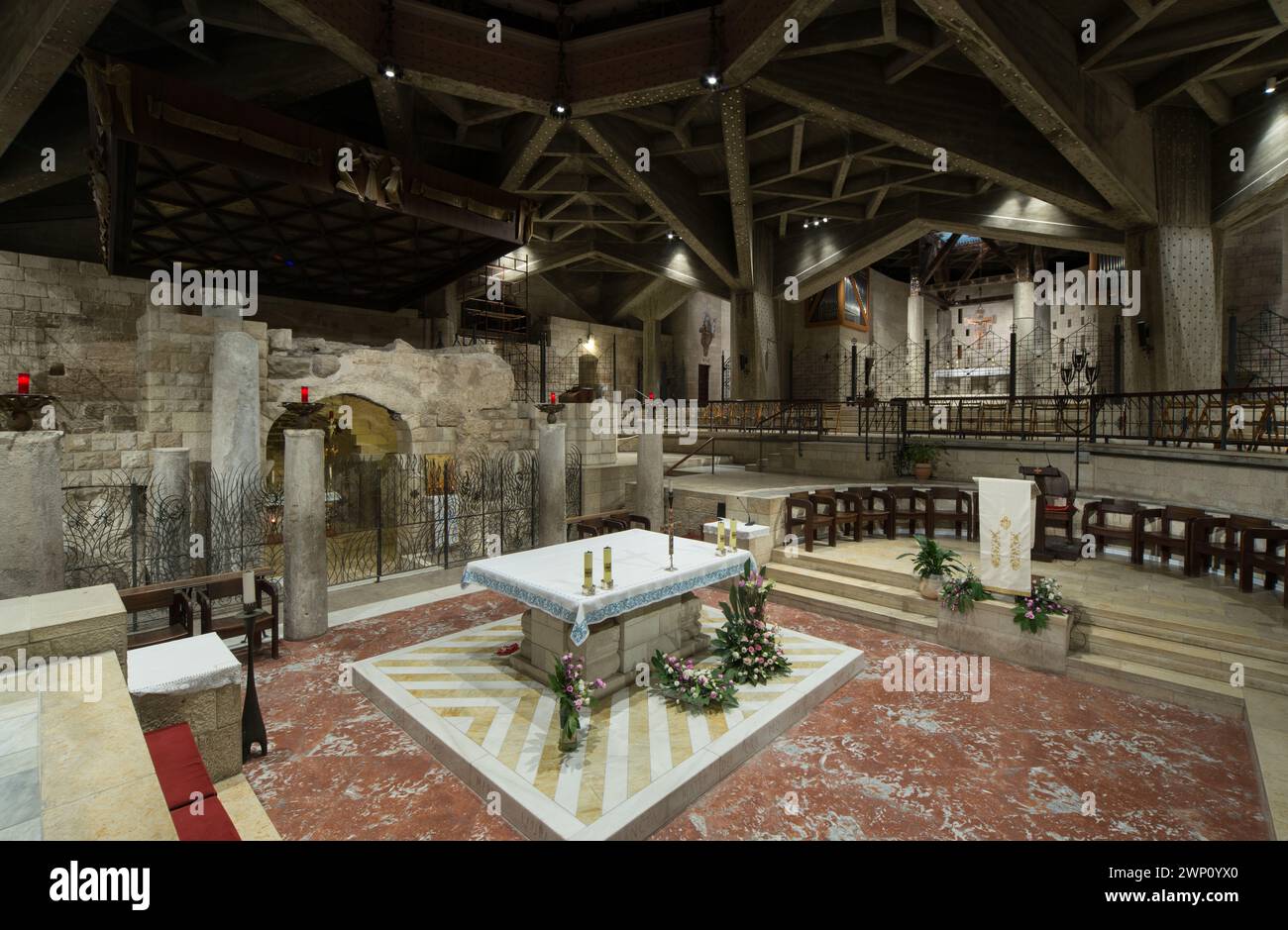 Basilica of the annunciation nazareth hi-res stock photography and images - Alamy