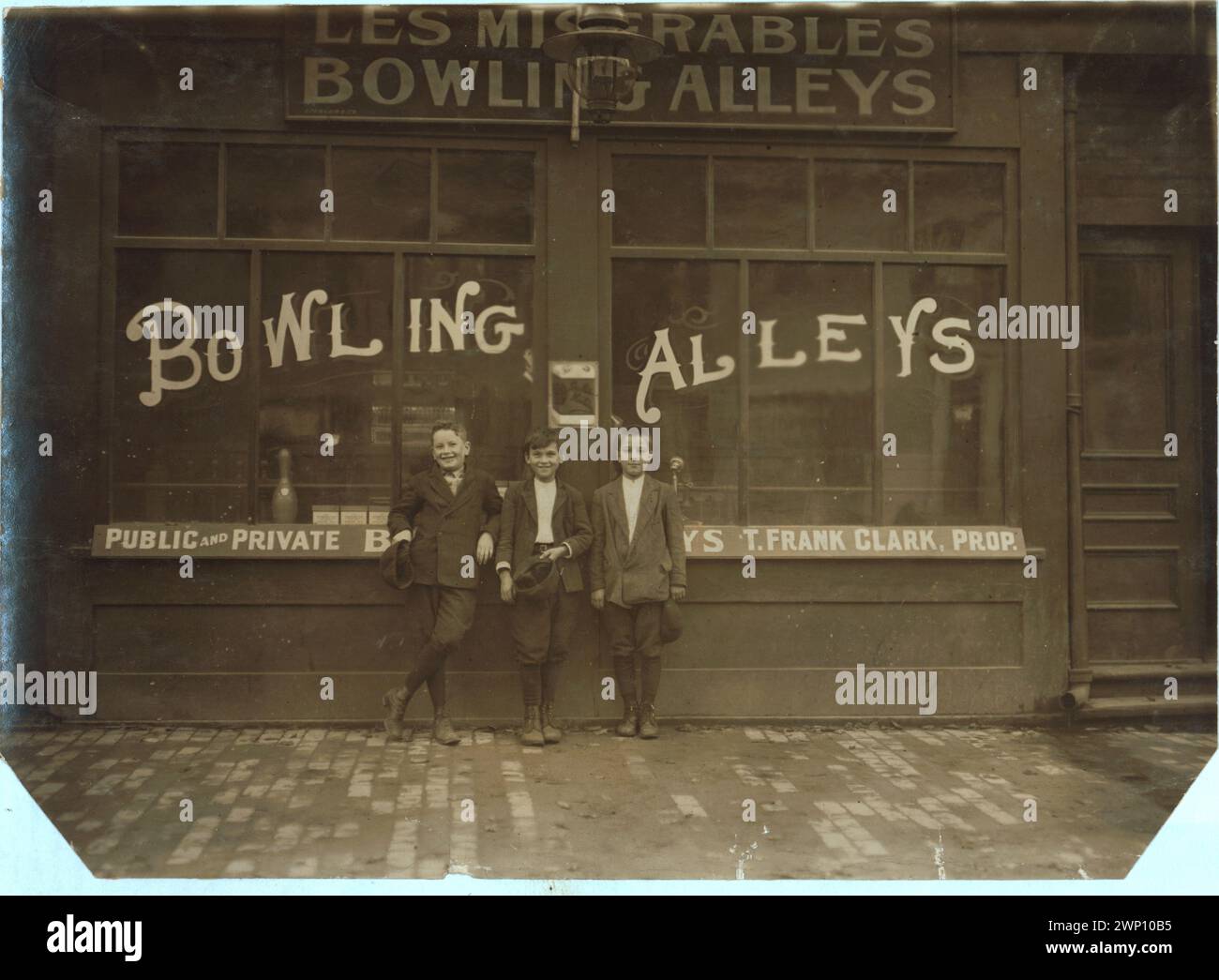 Pin boys in Les Miserables Alleys ... Location: Lowell, Massachusetts ...