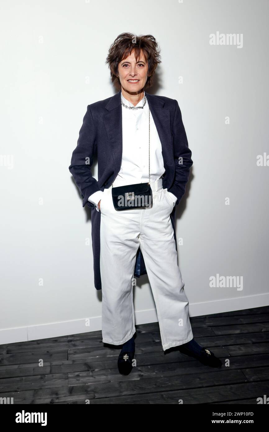 Ines de la Fressange attends the Chanel Fall/Winter 2024-2025 ready-to ...