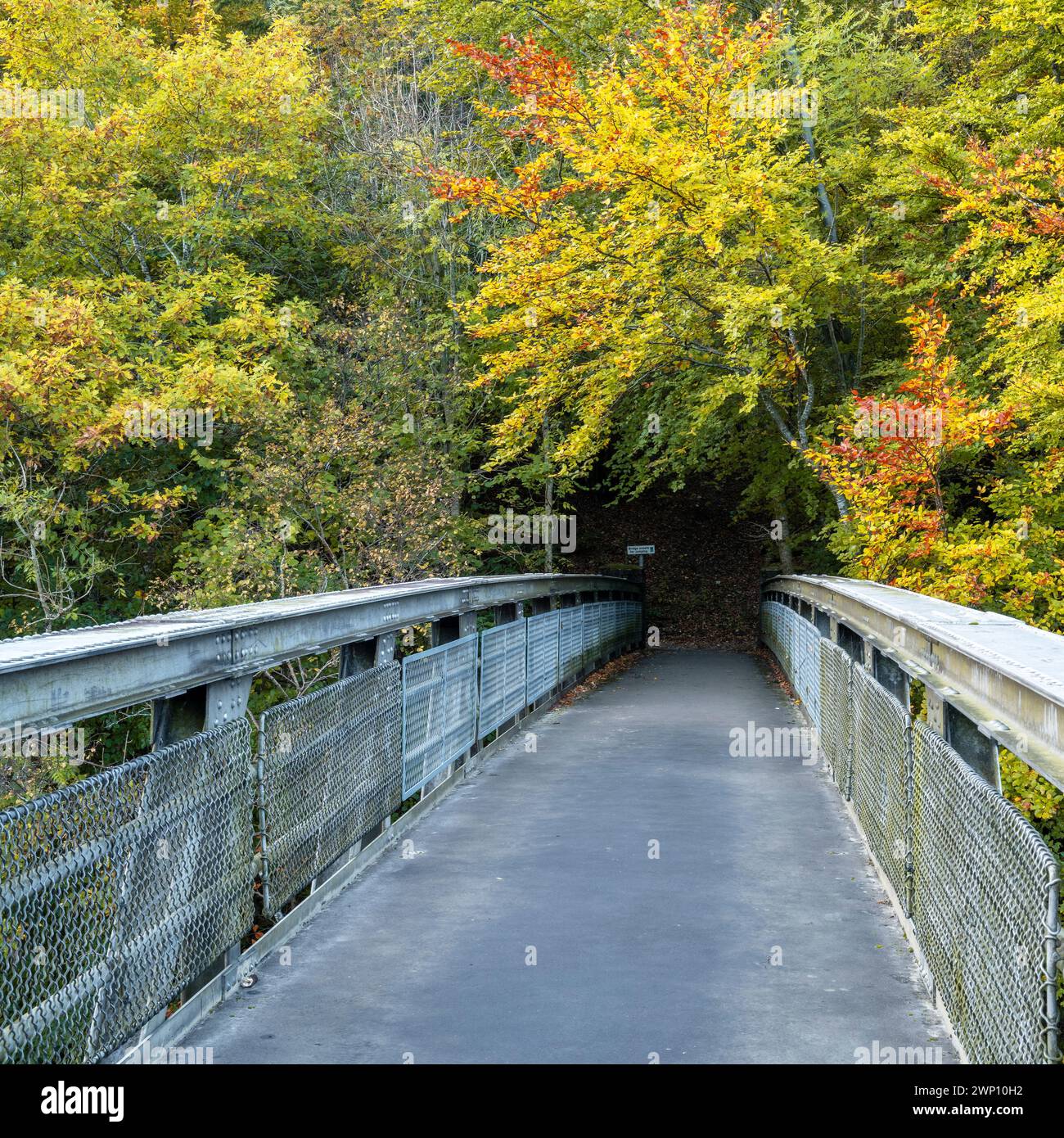 The Clunie Bridge over Loch Faskally near Pitlochry, Scotland Stock ...