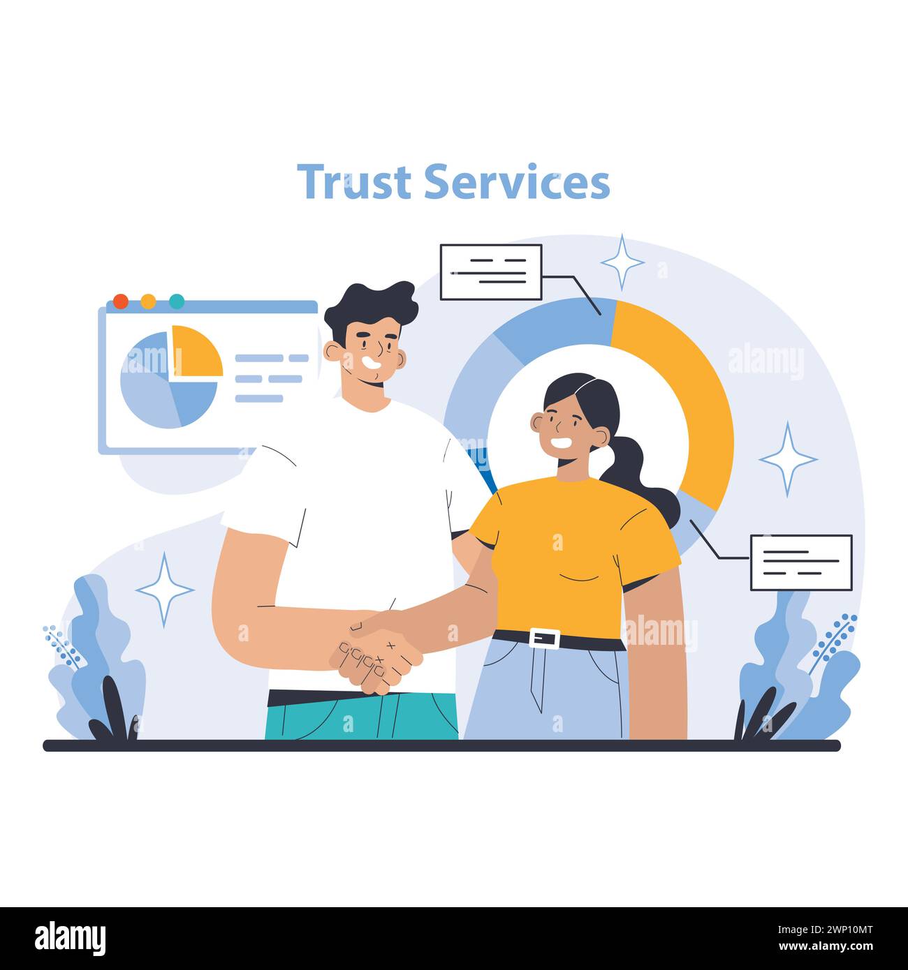 Trust Services Concept. Secure asset management and estate planning ... Trust Services Concept. Secure asset management and estate planning ...