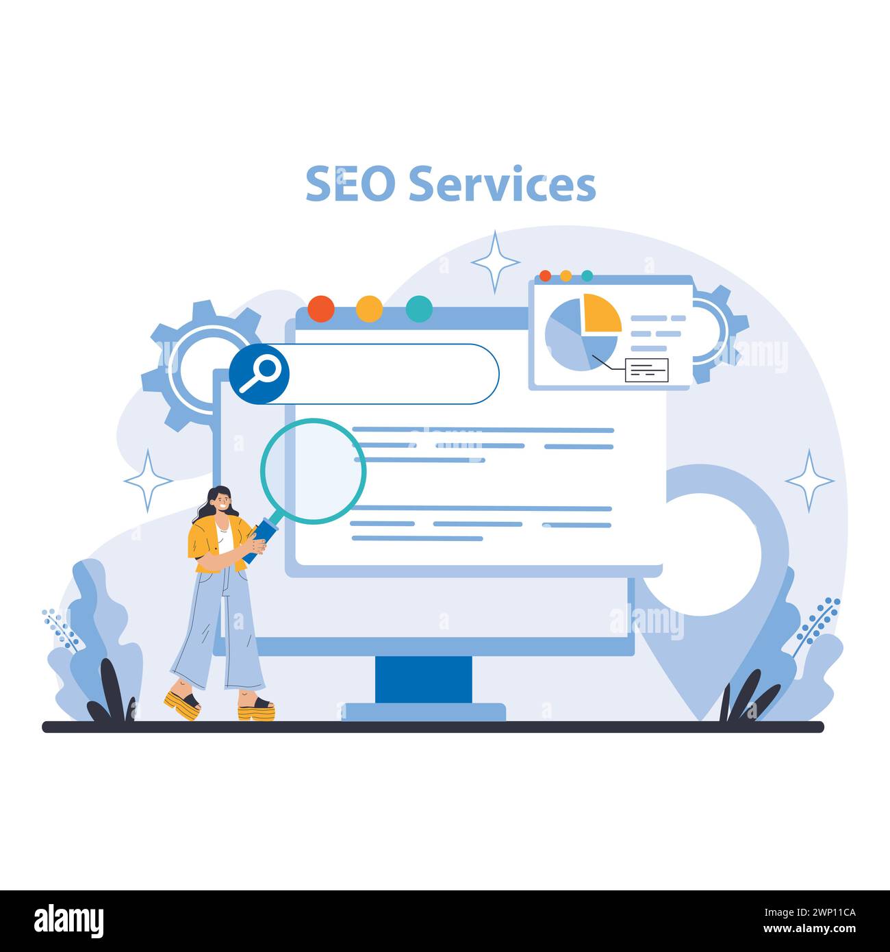 Improved internet experience Cut Out Stock Images & Pictures - Alamy