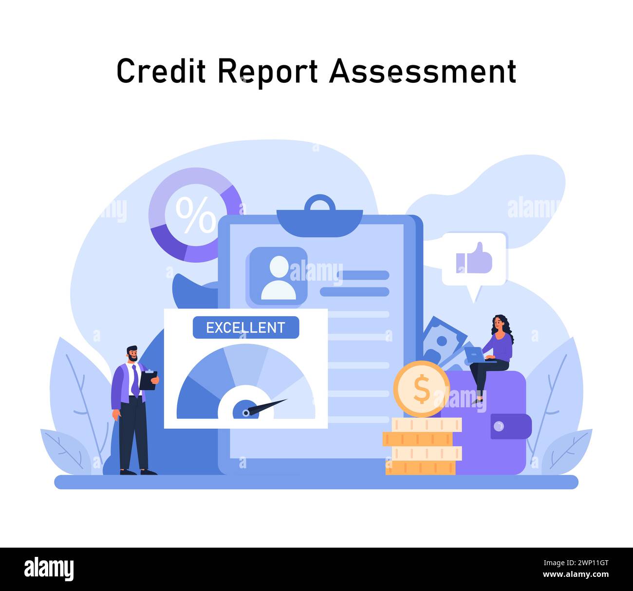 Credit Report Assessment Guide. A thorough inspection of financial ...