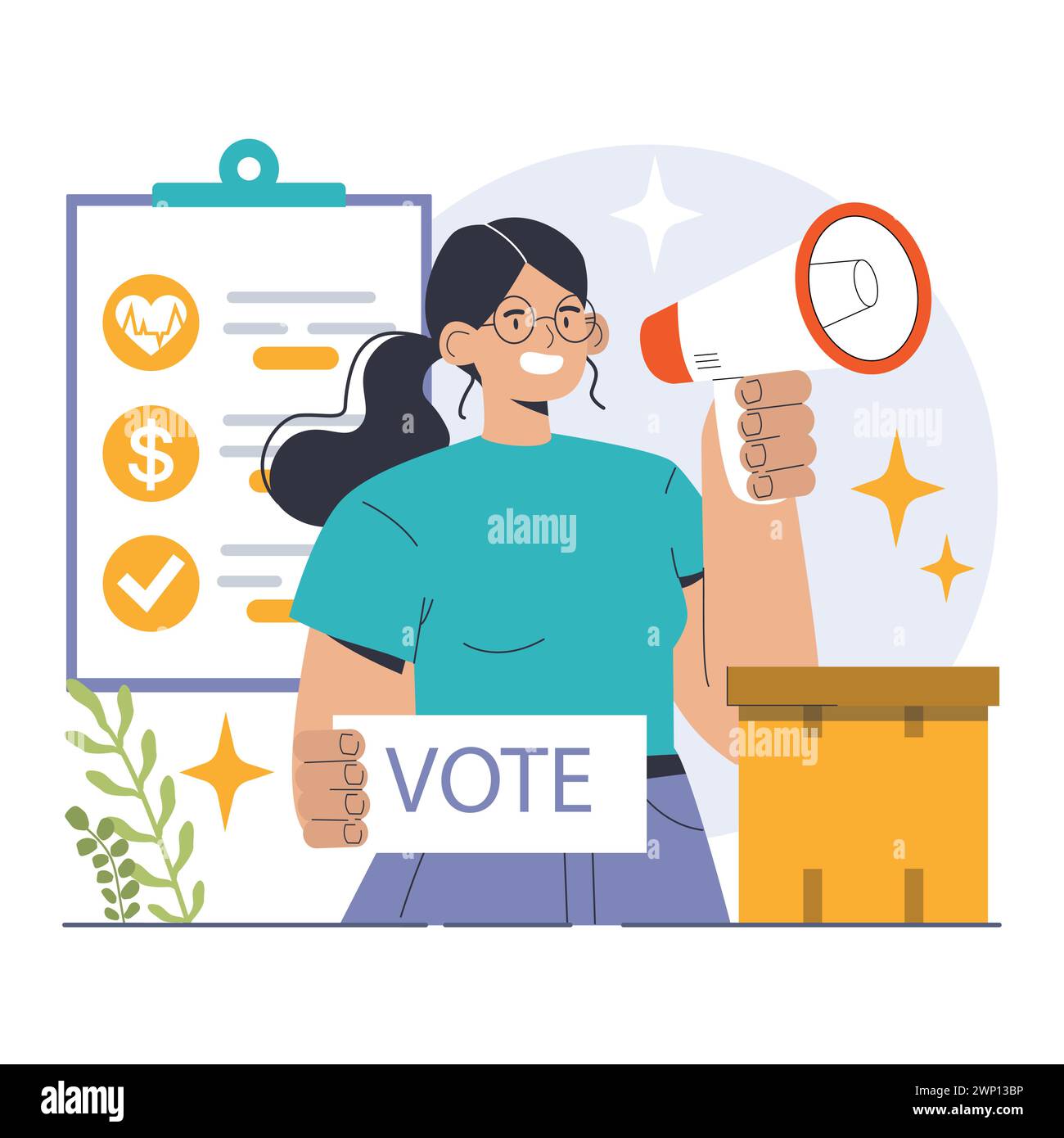 Democratic electoral competition Cut Out Stock Images & Pictures - Alamy