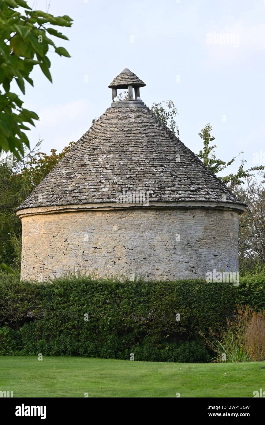 Dovecote of 15th century Oxfordshire manor house Minster Lovell Hall UK ...