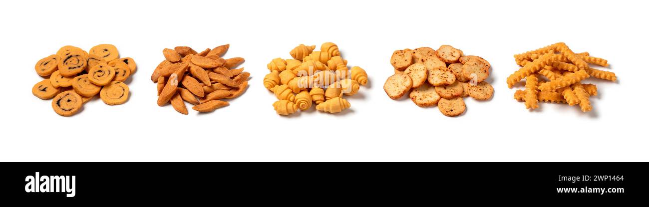 Heap of different traditional Krichlate spicy miniature shortbread ...