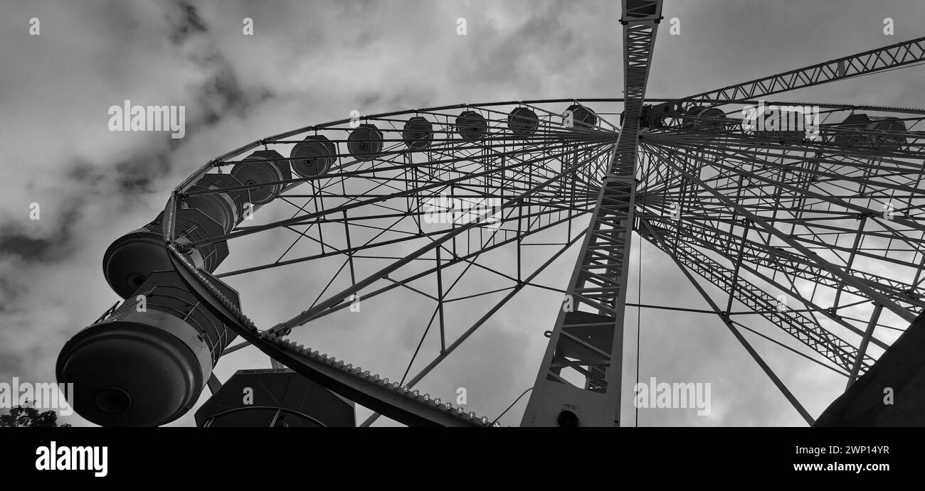 Ferris wheel in Belfast, Northern Ireland, UK Stock Photo - Alamy