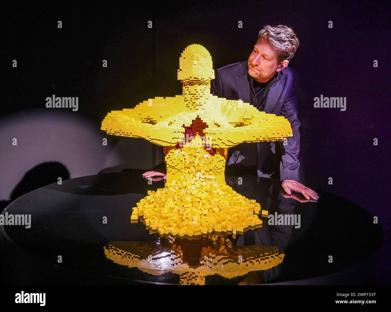 The Boiler House 152 Brick Lane, London 5 March 2024 Nathan Sawaya ...