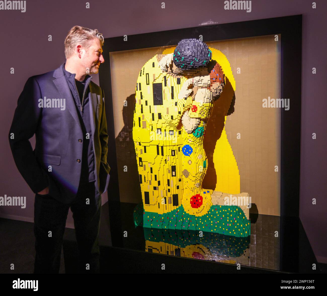 The Boiler House 152 Brick Lane, London 5 March 2024 Nathan Sawaya ...