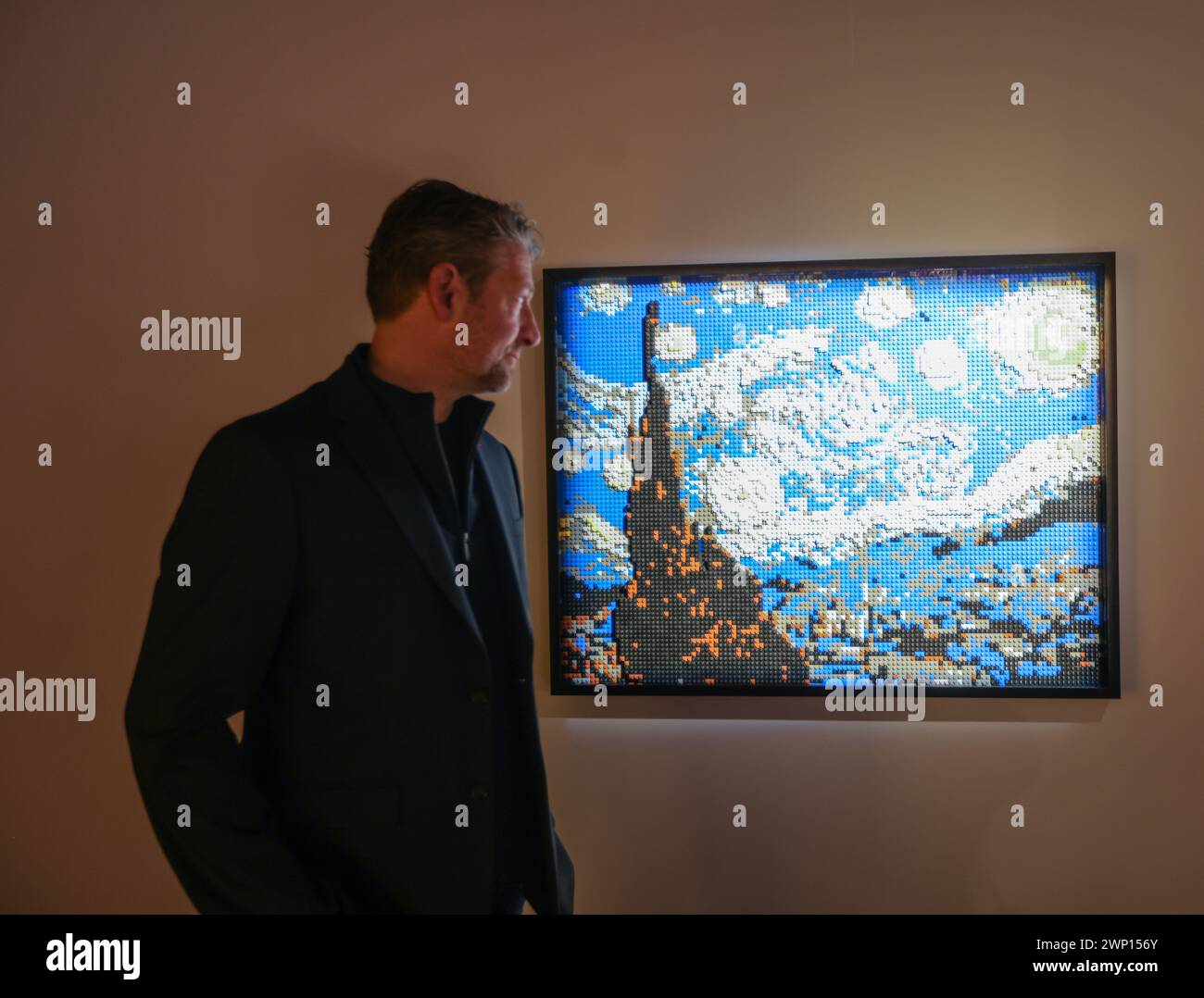 The Boiler House 152 Brick Lane, London 5 March 2024 Nathan Sawaya ...