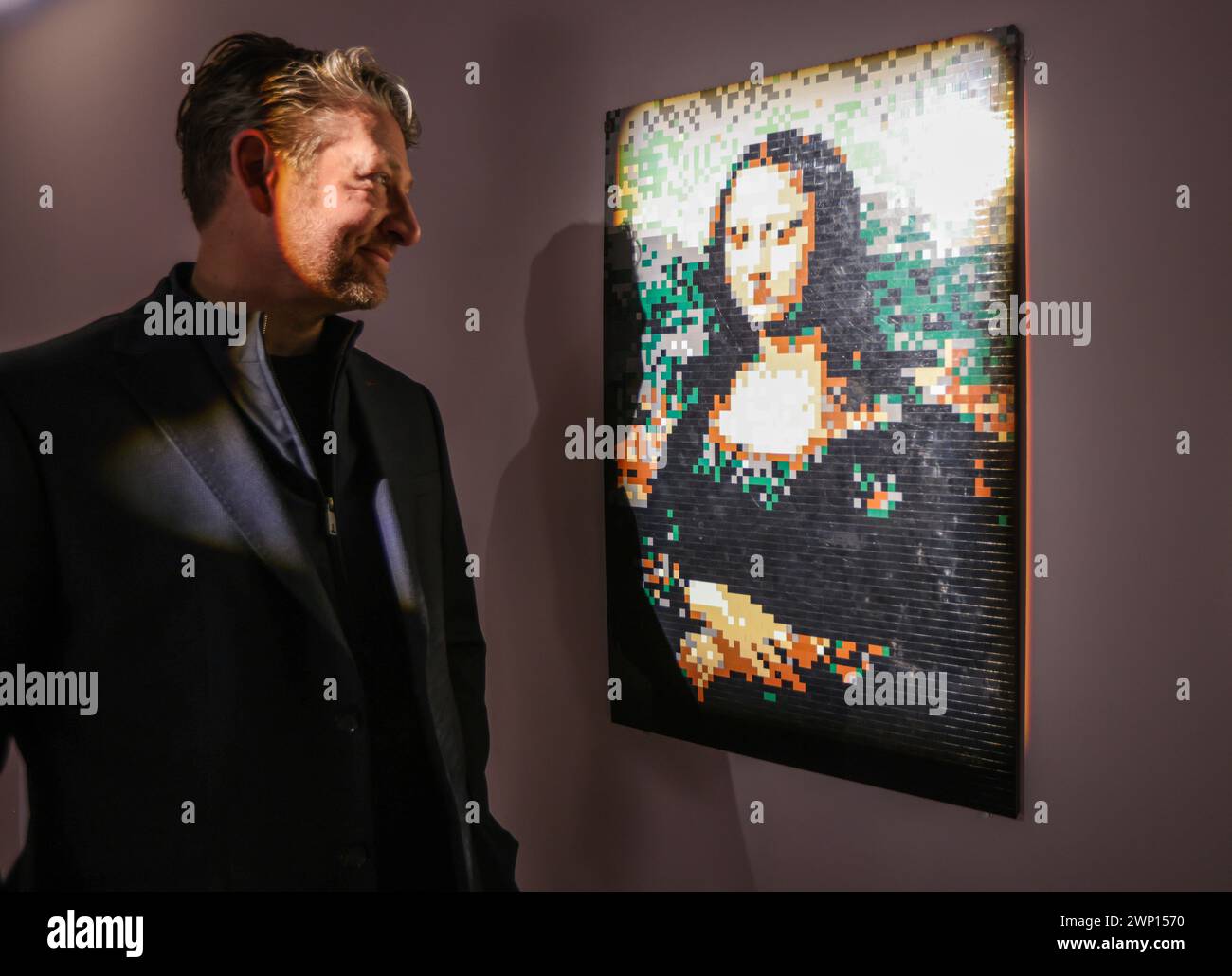 The Boiler House 152 Brick Lane, London 5 March 2024 Nathan Sawaya ...