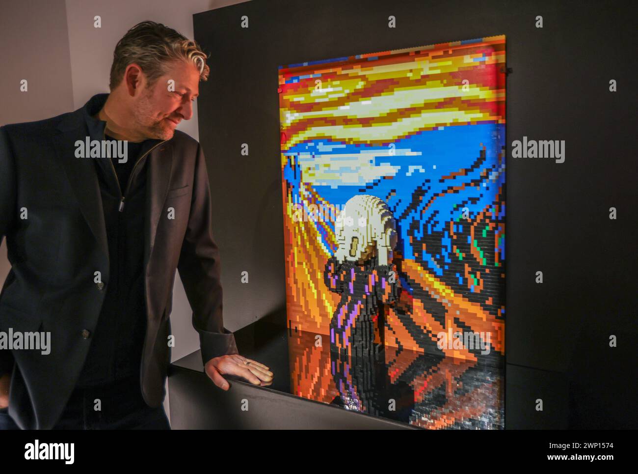 The Boiler House 152 Brick Lane, London 5 March 2024 Nathan Sawaya ...