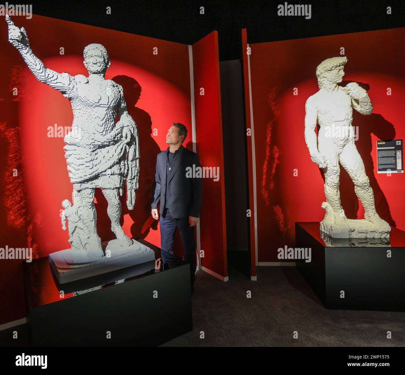 The Boiler House 152 Brick Lane, London 5 March 2024 Nathan Sawaya ...