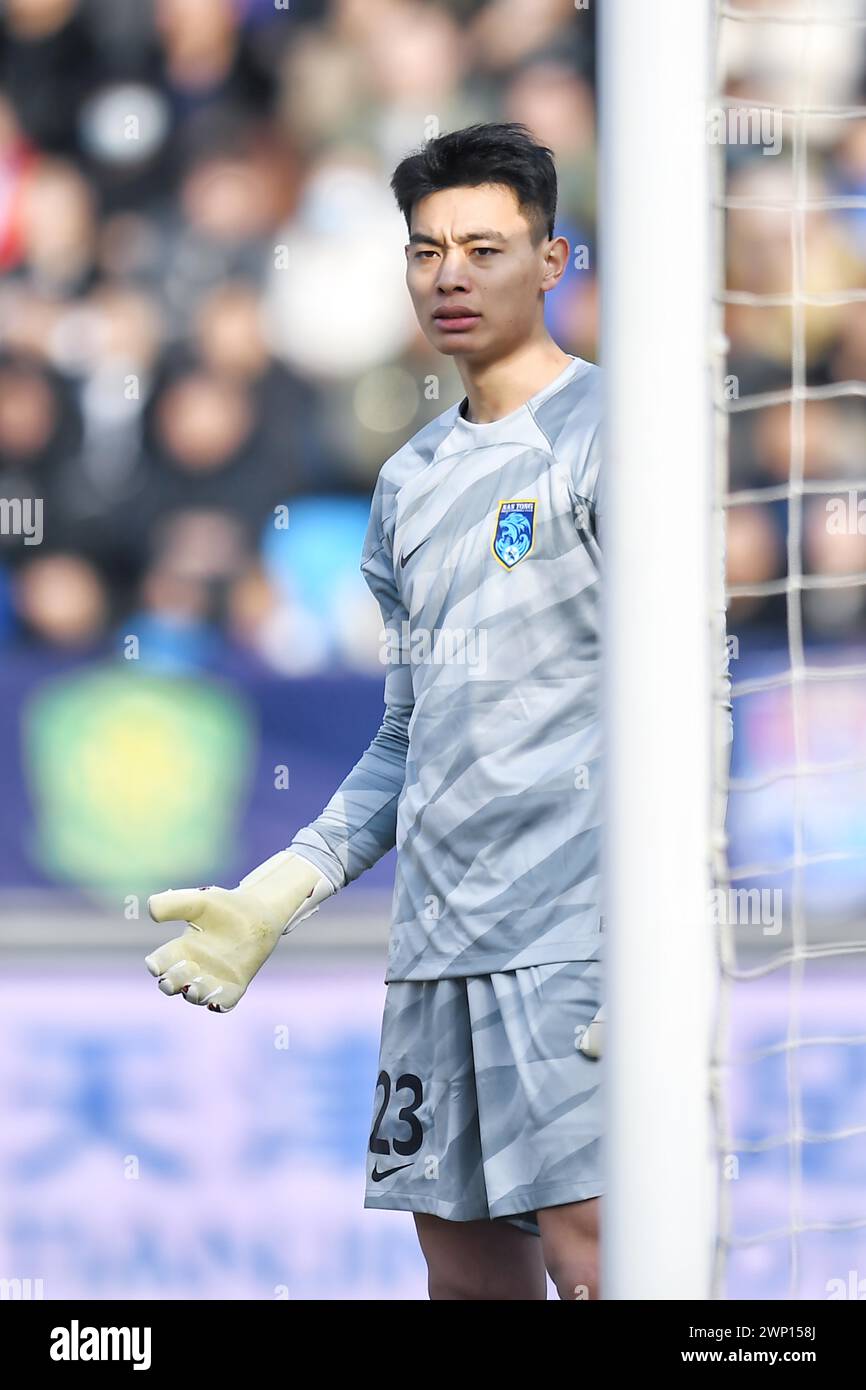 Tianjin Jinmen Tiger Football Club 1-1 draw Nantong Zhiyun Football ...