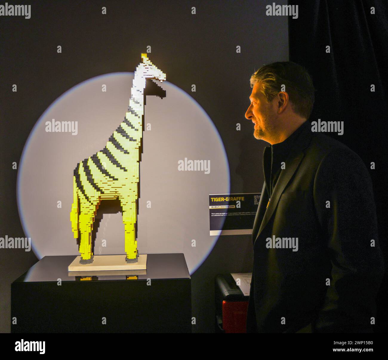 The Boiler House 152 Brick Lane, London 5 March 2024 Nathan Sawaya ...