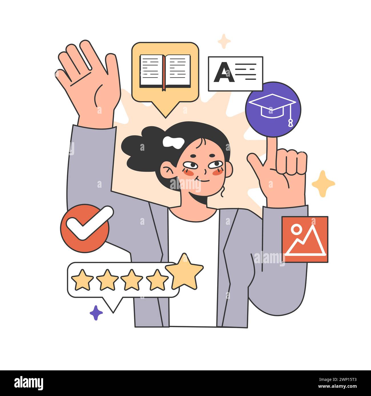 Training workshop. Interactive training process. Professional ...