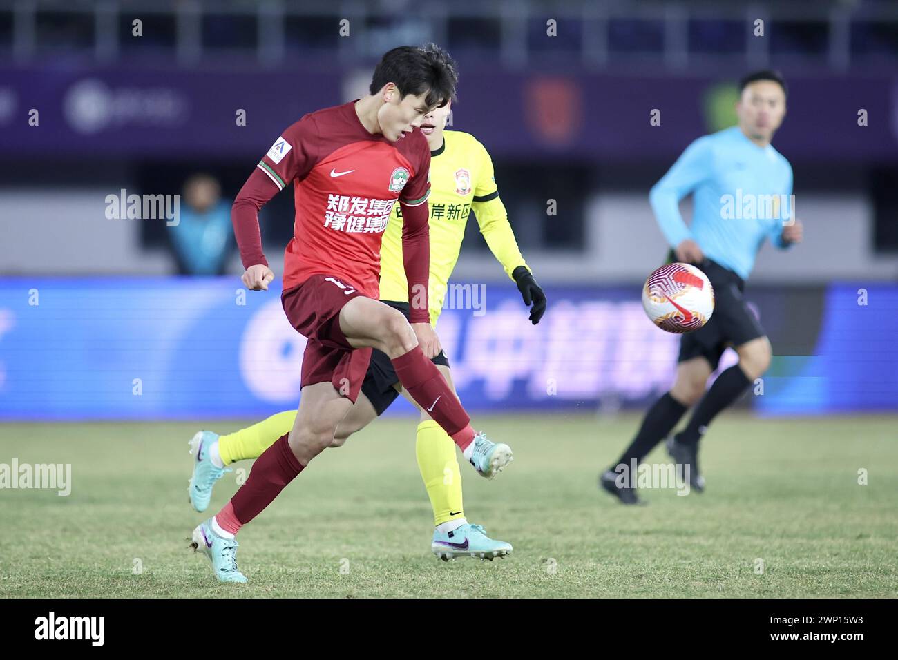 Qingdao West Coast Football Club 1-1 draw Henan Jiuzu Dukang Football ...