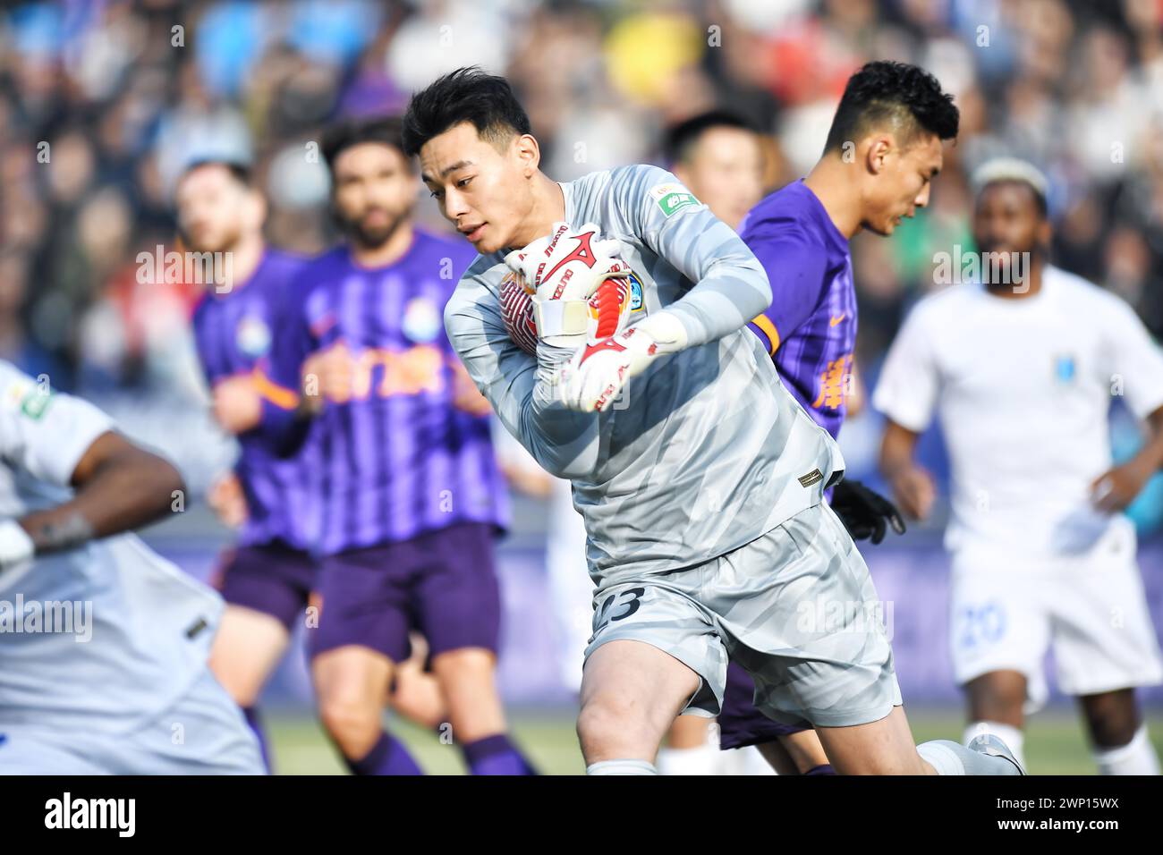 Tianjin Jinmen Tiger Football Club 1-1 draw Nantong Zhiyun Football ...