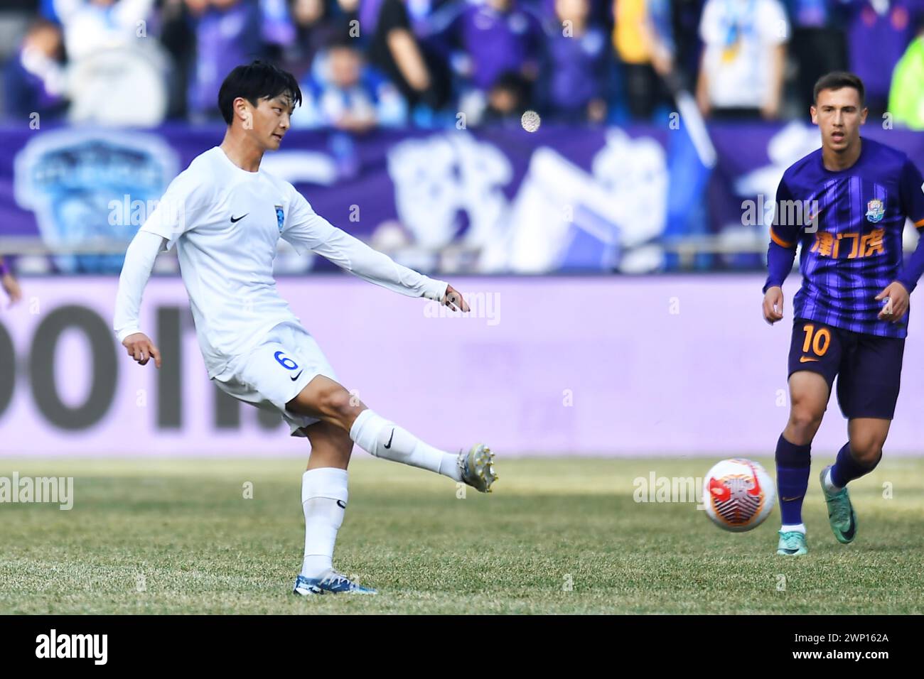 Tianjin Jinmen Tiger Football Club 1-1 draw Nantong Zhiyun Football ...