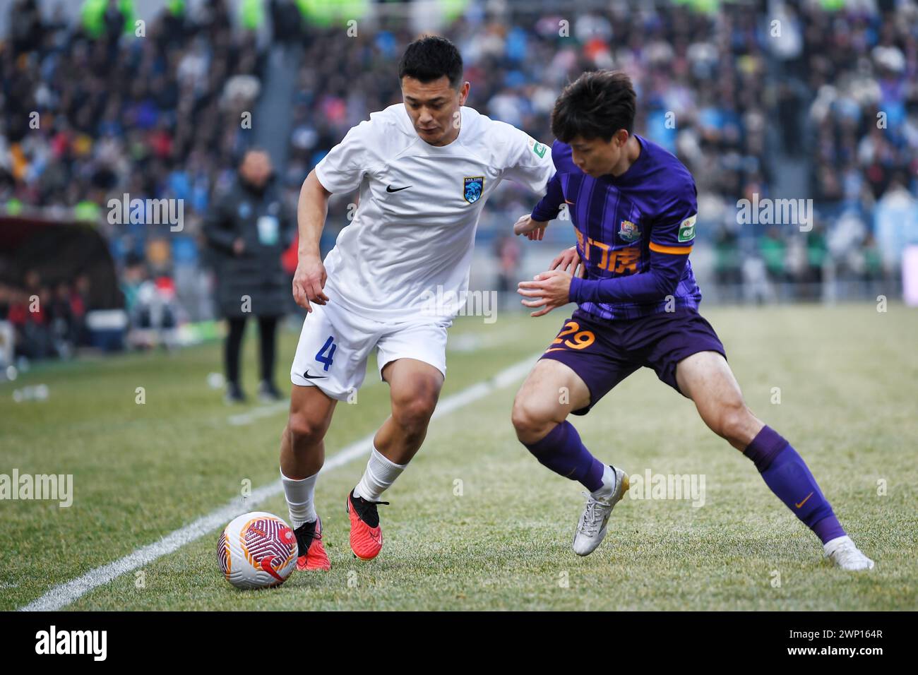 Tianjin Jinmen Tiger Football Club 1-1 draw Nantong Zhiyun Football ...