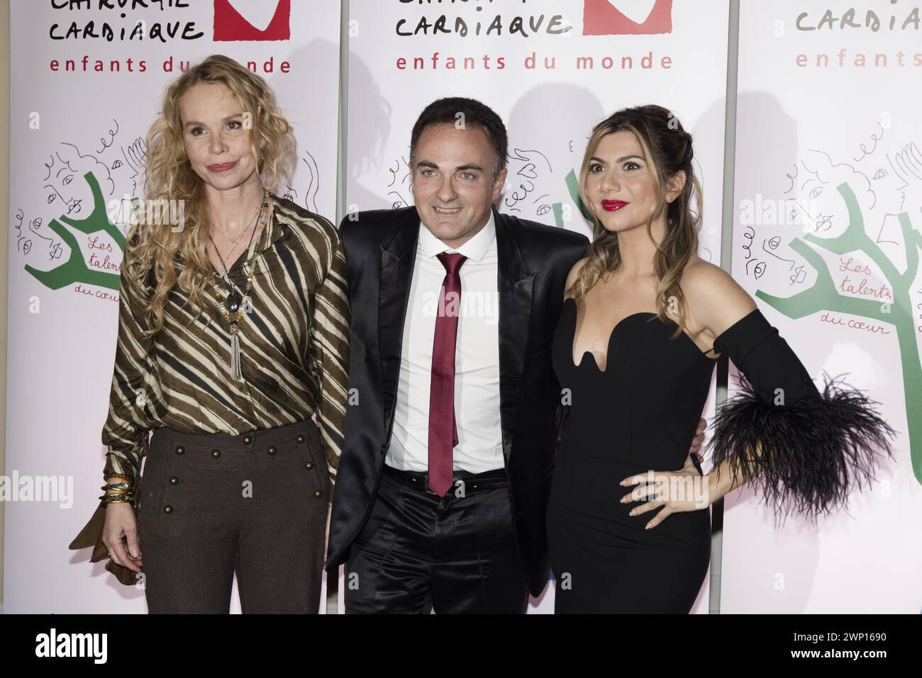 Paris, France. 4th March, 2024. Actress Carole Richert, society ...