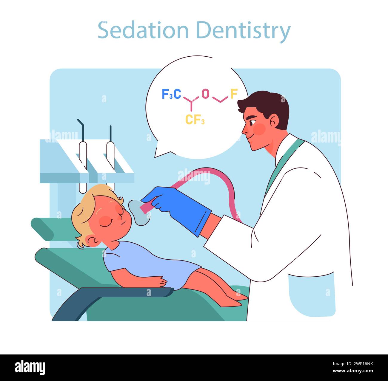 Anesthesia patient nitrous oxide Cut Out Stock Images & Pictures - Alamy