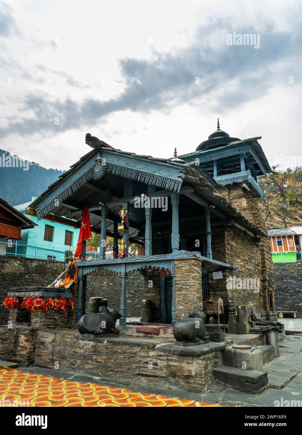 Feb.18th 2024, Uttarakhand India. Ancient Lakhamandal Shiva Temple ...