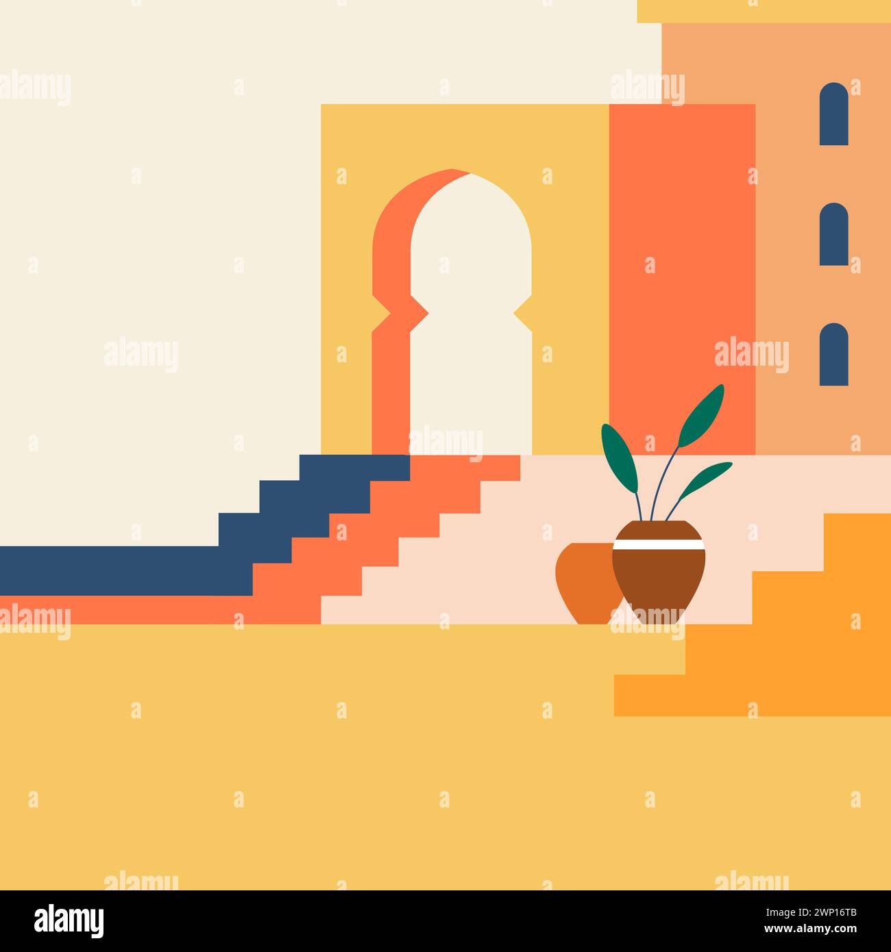 Coastal village coastal village Stock Vector Images - Alamy