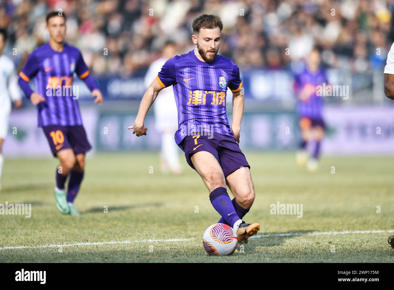 Tianjin Jinmen Tiger Football Club 1-1 draw Nantong Zhiyun Football ...