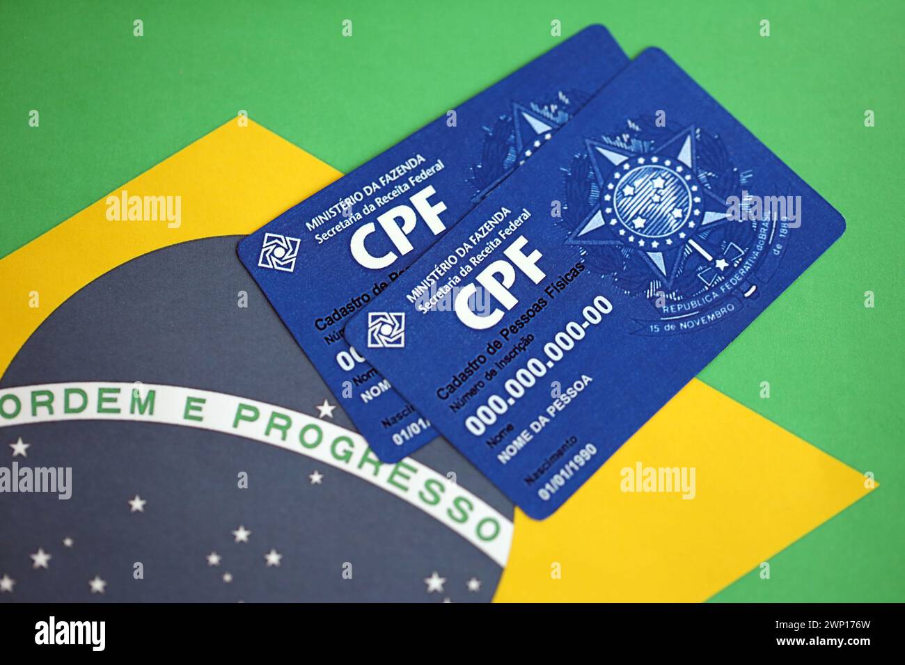 Cpf cadastro de pessoa fisica hi-res stock photography and images - Alamy