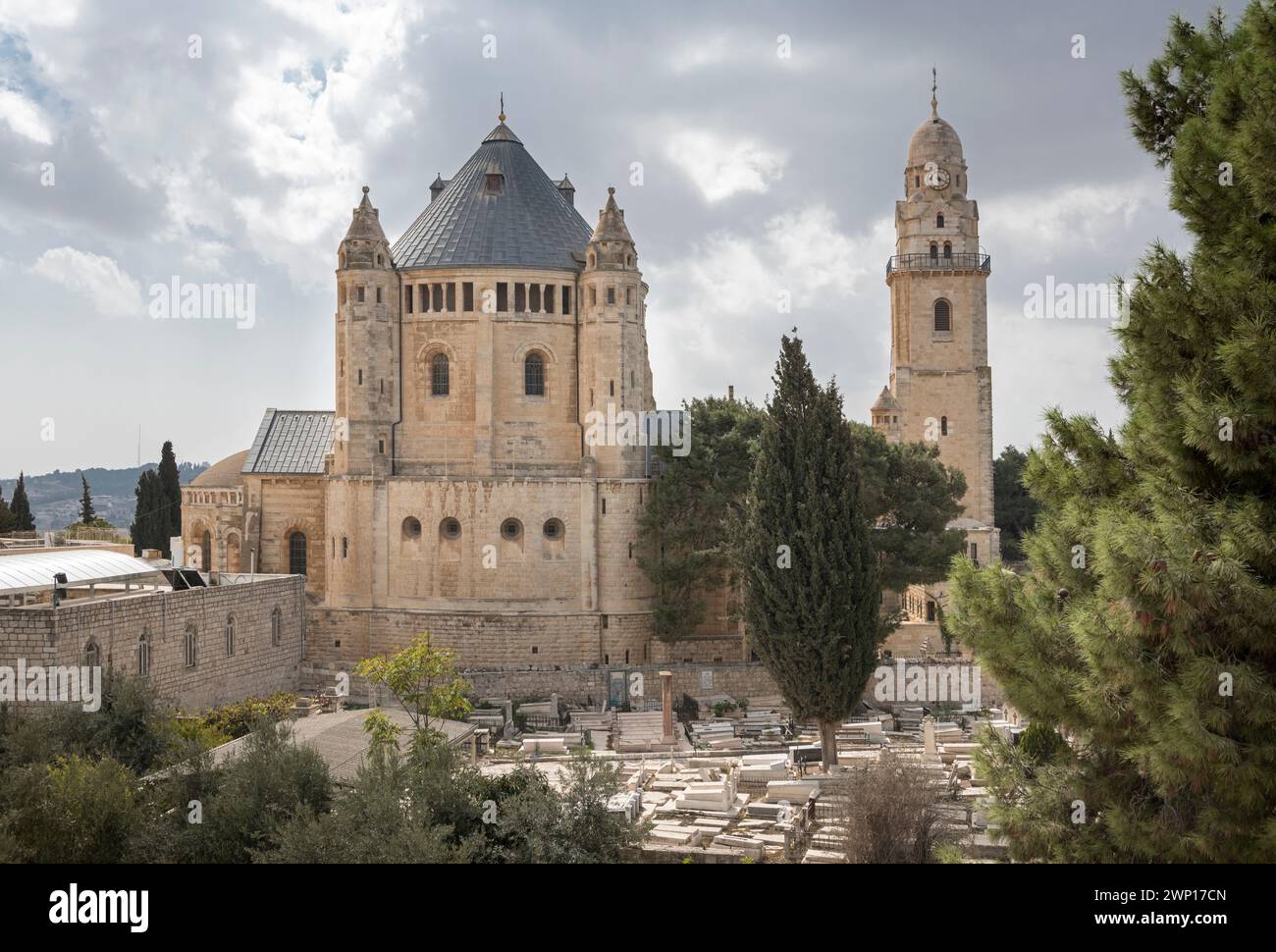 Basilica of the dormition of the blessed virgin mary hi-res stock ...