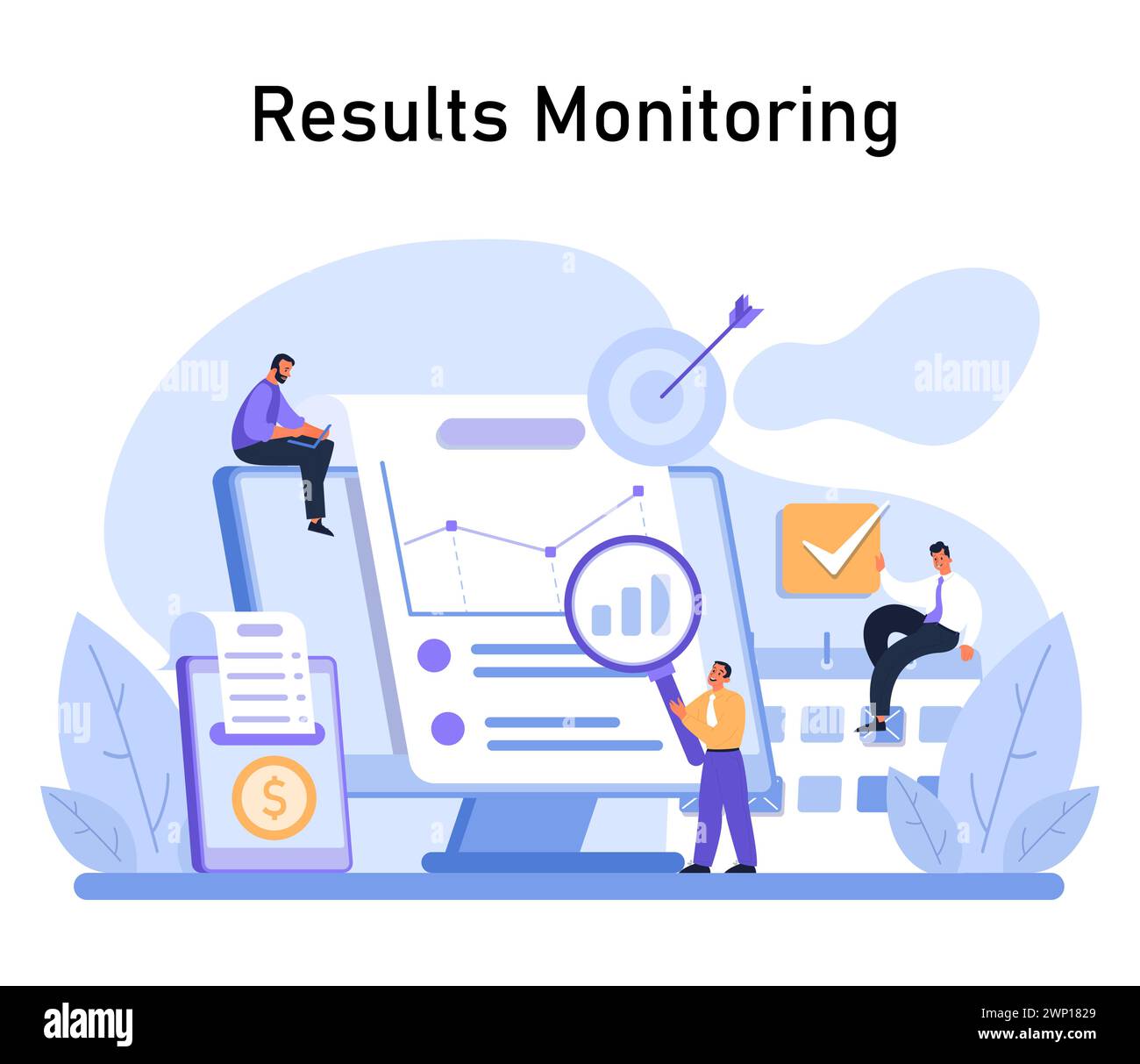 Team kpis Stock Vector Images - Alamy