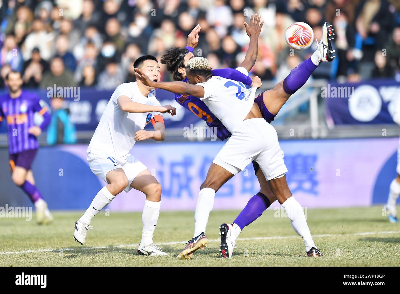 Tianjin Jinmen Tiger Football Club 1-1 draw Nantong Zhiyun Football ...