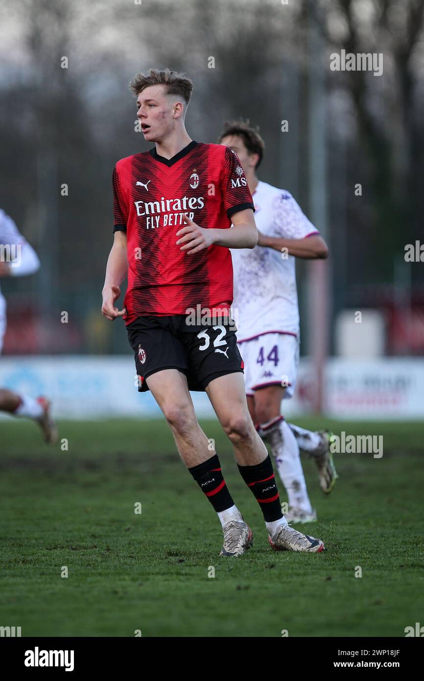 Milan, Italy, 04th March 2024. Alexander Simmelhack during the match ...