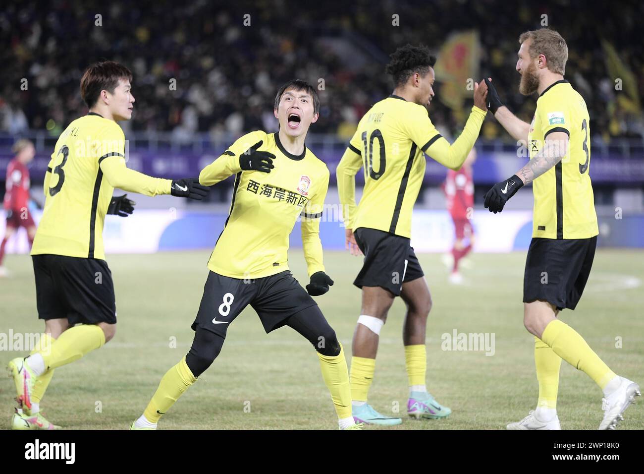 Qingdao West Coast Football Club 1-1 draw Henan Jiuzu Dukang Football ...