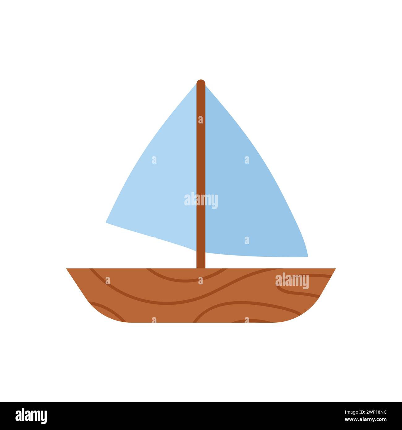 Wooden ship toy. Children entertainment games, toddler toys cartoon ...