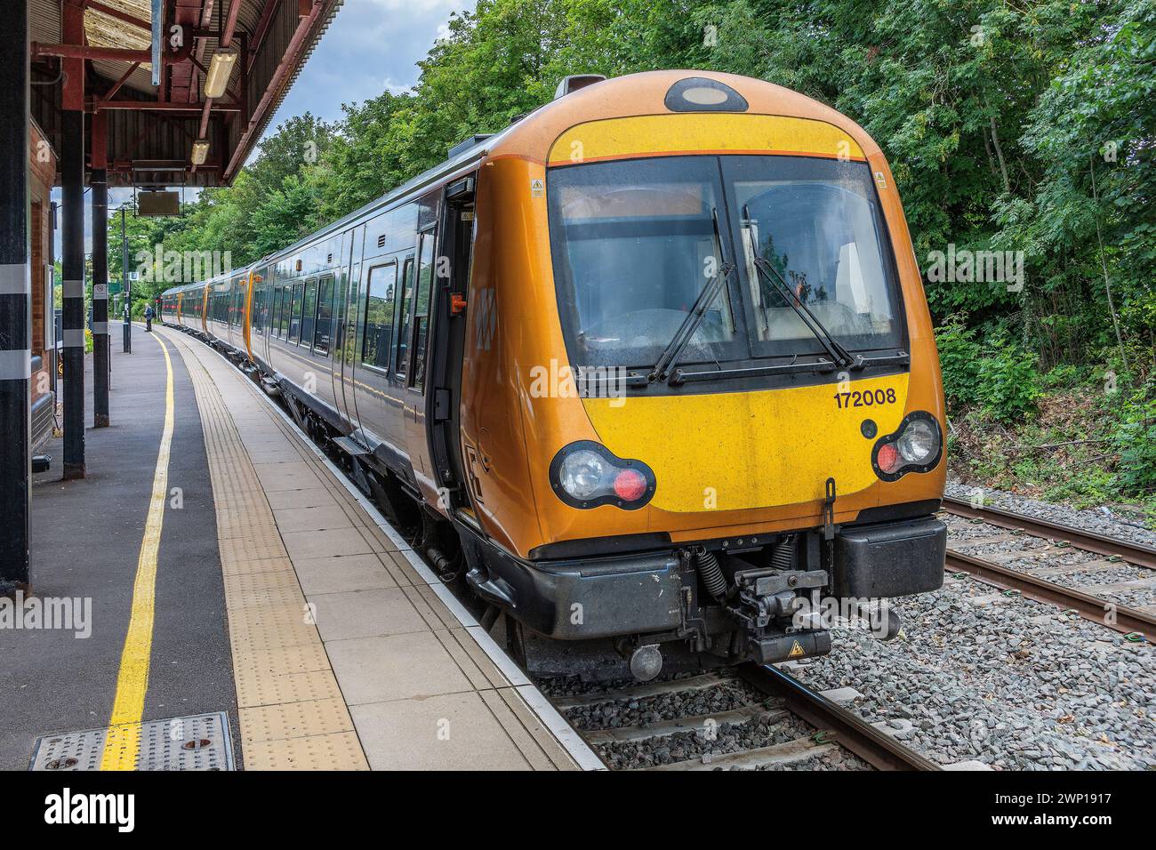 network rail station platform dorridge west midlands england uk Stock ...