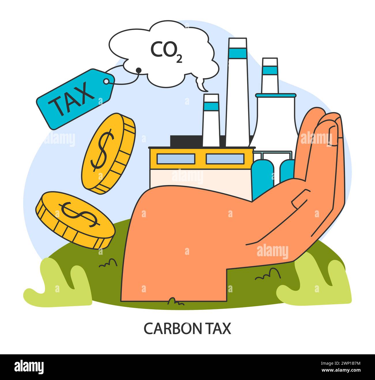 Carbon offset. Pollution compensation. Environment protection and ...