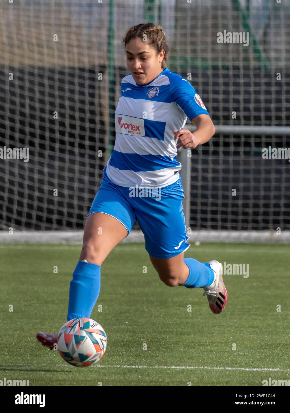 Glasgow, Scotland, UK. February 25th 2024: Rossvale women playing ...
