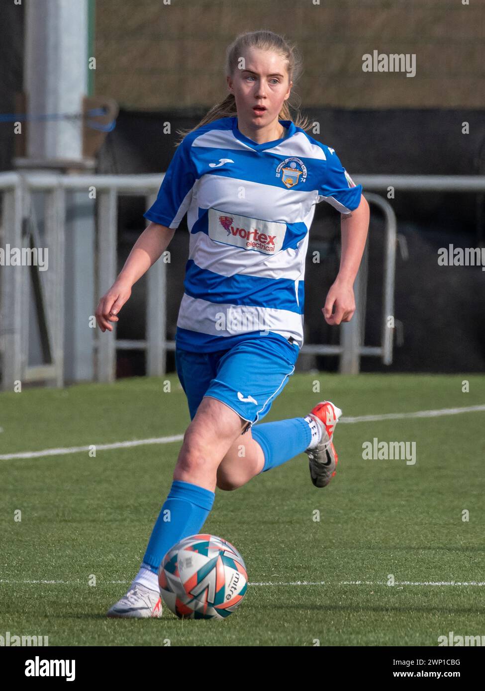 Glasgow, Scotland, UK. February 25th 2024: Rossvale women playing ...