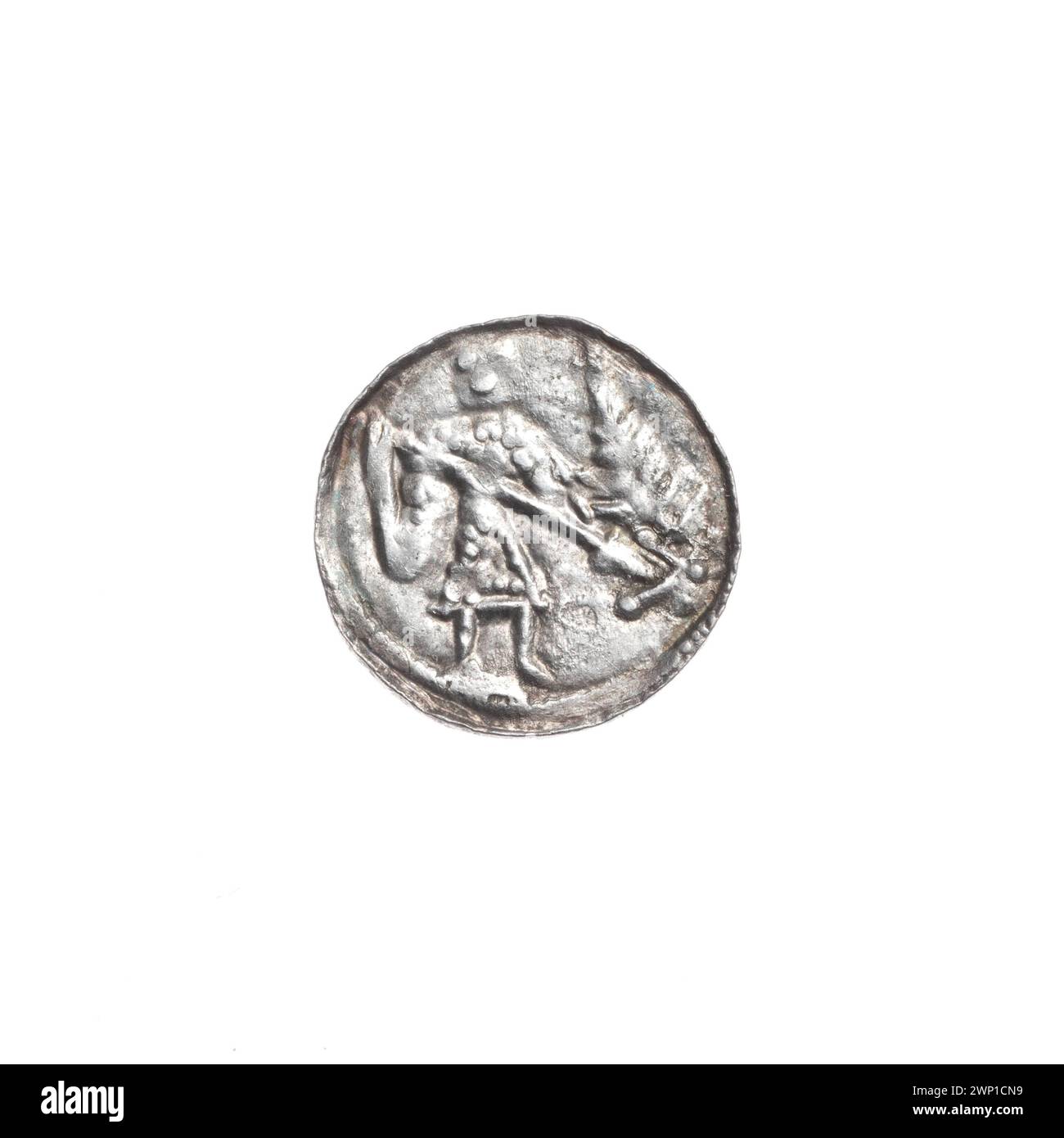 Medieval silver denarius of Bolesław III Krzywousty (1107-1138), Polish ...