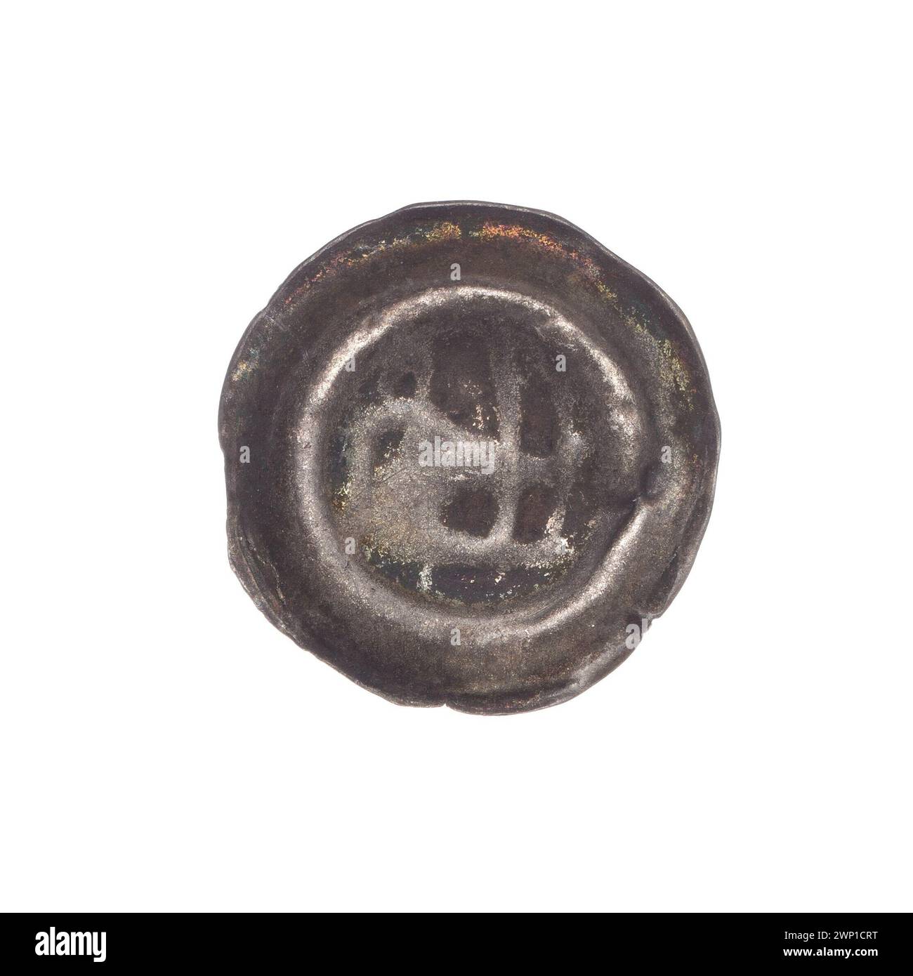 15th-century Brakedate Halter coin featuring a boar head, issued as a ...